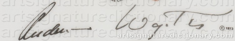 Andrew WYETH, 1917–2009, USA. Signatures, biography and art prices.