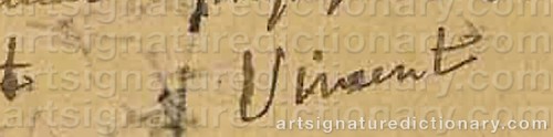 GOGH, Vincent Van | Artist's signatures and monograms, biographies and ...