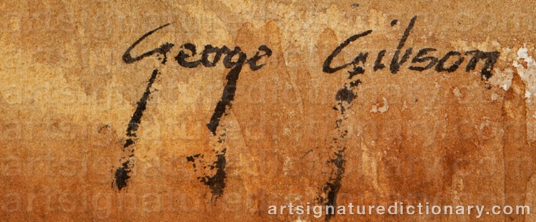 George GIBSON, 1904–2001, Scotland/USA. Signatures, biography and art ...