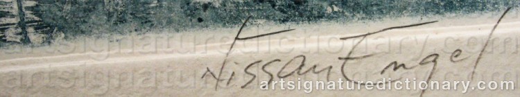 Nissan ENGEL, 20th century. Signatures, biography and art prices.