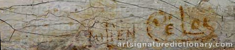 Julien CELOS (1884–1953), Belgium – Signatures