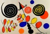 Alexander CALDER, 1898–1976, USA. Also known as ‘AC, CA’. Signatures ...