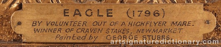 George STUBBS, 1724–1806, United Kingdom. Signatures, biography and art ...