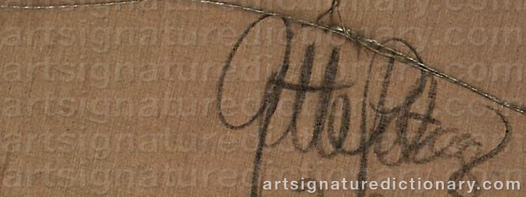 Gitte PETERS (b. 1966), Denmark – Signatures