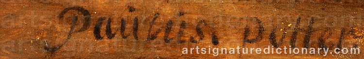 Paulus POTTER, 1625–1654, Netherlands. Signatures, biography and art ...