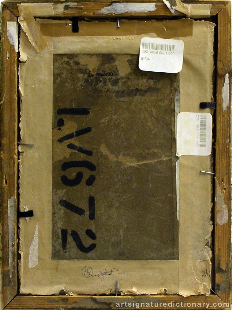 Edouard MANET, 1832–1883, France. Also known as ‘EM’. Signatures ...