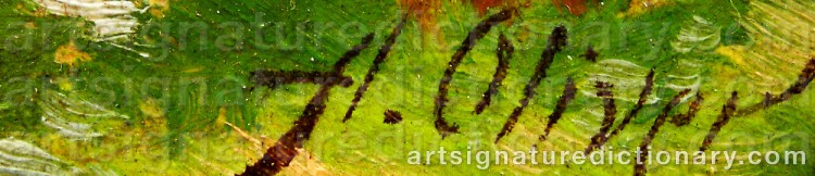 Alfred OLIVER, 1886–1921. Signatures, biography and art prices.