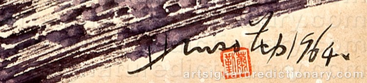 Hsiao CHIN, 1935, China. signatures, biography and art prices.