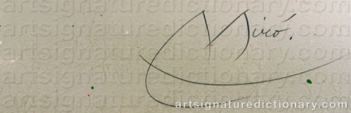 MIRO, Joan | Artist's signatures and monograms, biographies and prices ...