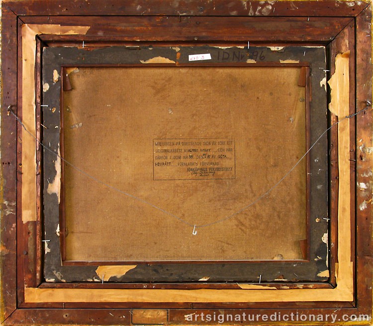 Alfred SISLEY (1839–1899), France – Signatures