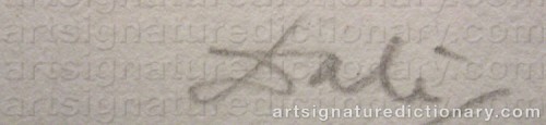 DALI, Salvador | Artist's signatures and monograms, biographies and ...