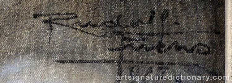 Rudolf FUCHS, 1868–1918, Austria. Signatures, biography and art prices.